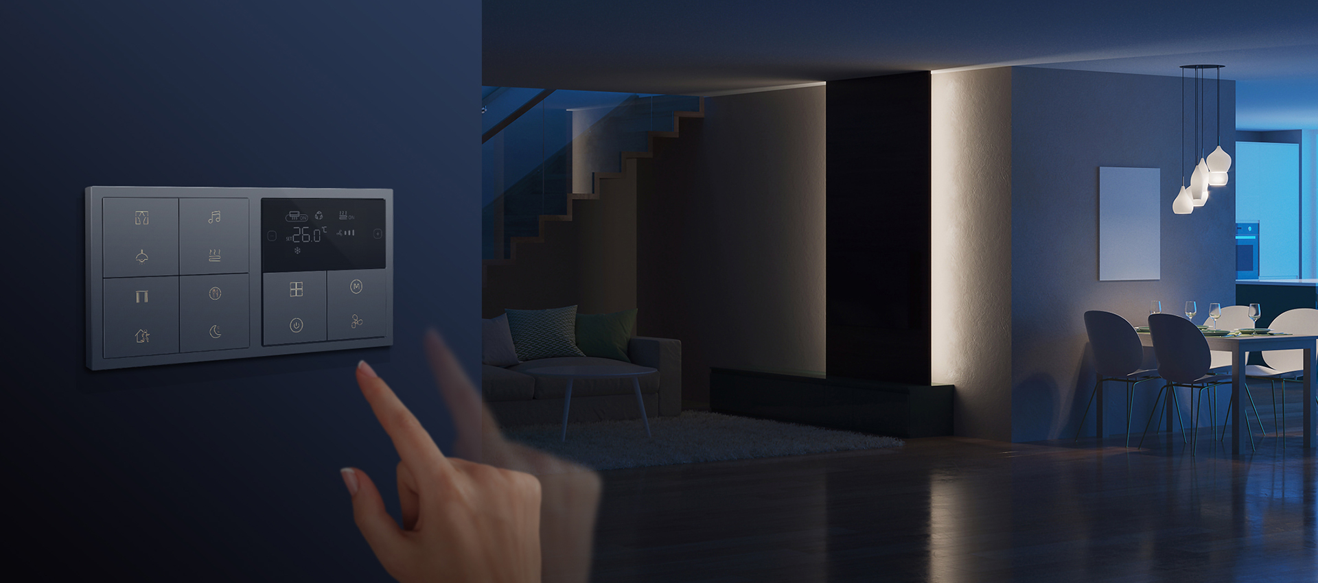 KNX Multi-Sensor Module | Motion/Temp/Light Detection | HDL